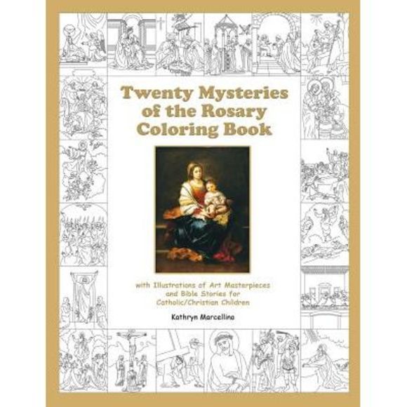 Kathryn Marcellino | Other | Twenty Mysteries Of The Rosary Coloring ...
